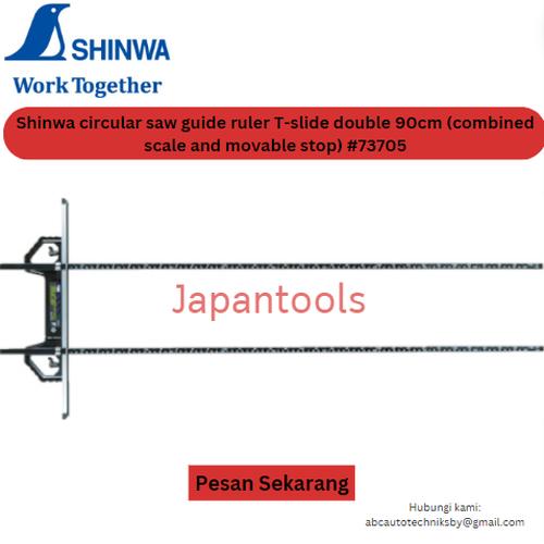 Jual Shinwa circular saw guide ruler T-slide double 90cm (combined ...