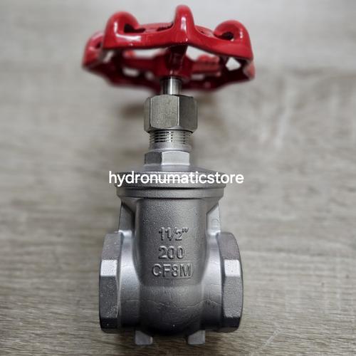 Jual 2" GATE VALVE STAINLESS STEEL 316 DN50 CLASS 200 2 INCH - Jakarta ...