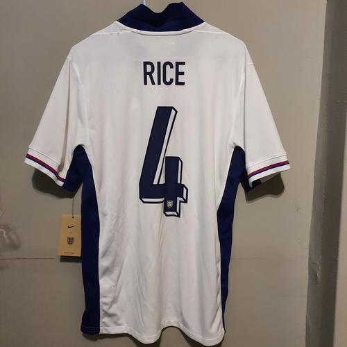 Jual Declan Rice #4 England Home Euro Cup 2024 Timnas Inggris Piala ...