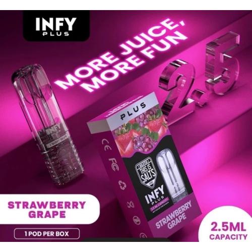 Jual Infy Plus Catridge 2.5ml - Strawberry Grape - Kota Medan - inetbox ...