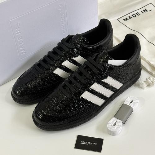 Jual Adidas Samba OG Made in Italy Black Croc | IE9120 (100% Original ...