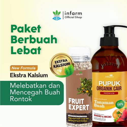 Promo INFARM - Paket Pupuk Pelebat Buah Organik POC Buah dan Fruit ...