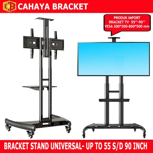 Jual Bracket standing tv Braket standing tv 85 inch bracket stand 55-85 ...