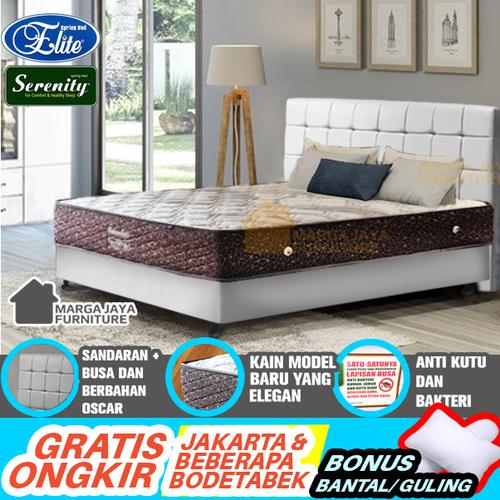 Promo SET Kasur Spring bed Elite Serenity Valentine Superstar + Divan ...