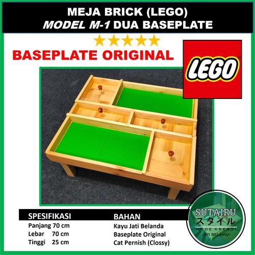Jual Meja Lego M1 + Base Plate Lego Original - Hijau - Kota Depok ...
