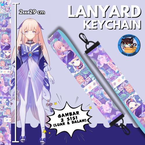 Jual Lanyard Strap Anime 2 Sisi / Kokomi Genshin Impact / Lanyard ...