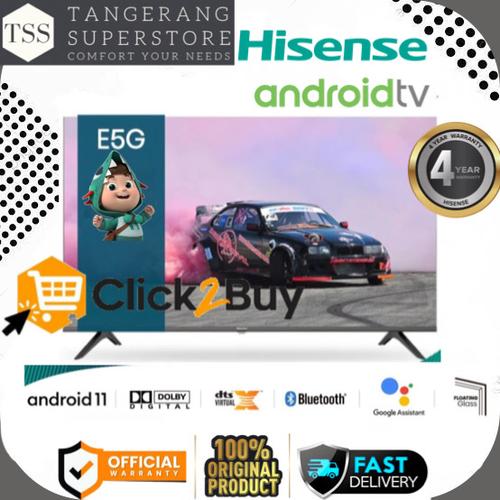Jual SMART TV HISENSE 43 INCH 43E5G 43 E5G FHD ANDROID SMART TV ...