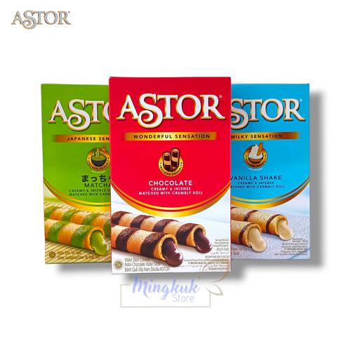 Jual Astor Wafer Stick 40gr - Astor Wafer Stick Chocolate,Matcha ...
