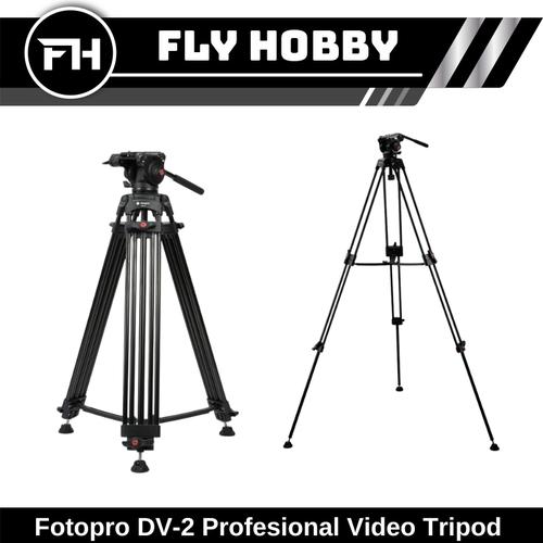 Jual Fotopro DV-2 Profesional Video Tripod With Fluid Head - Jakarta ...