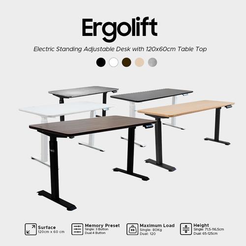 Jual Neo Ergolift + Papan Meja 120cm - Electric Standing Adjustable ...