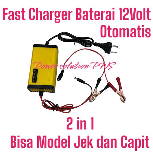 Jual Charger Baterai Ups 12volt / Alat Pengisian Aki Motor 12V / Alat ...