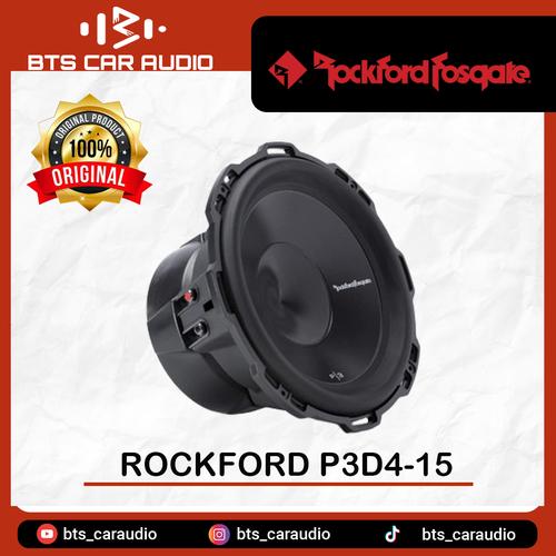 Jual Subwoofer Pasif ROCKFORD FOSGATE P3D4 15 Inch P3 Double Coil 4 Ohm ...