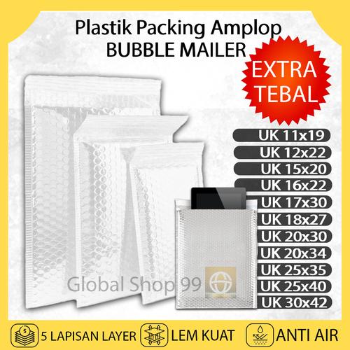 Promo Kantong Plastik Packing Amplop BUBBLE MAILER Polymailer Bubble ...