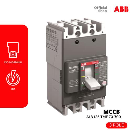 Jual ABB MCCB 3P 18KA 70A A1B 125 TMF 70-700 3p F F - Jakarta Barat ...
