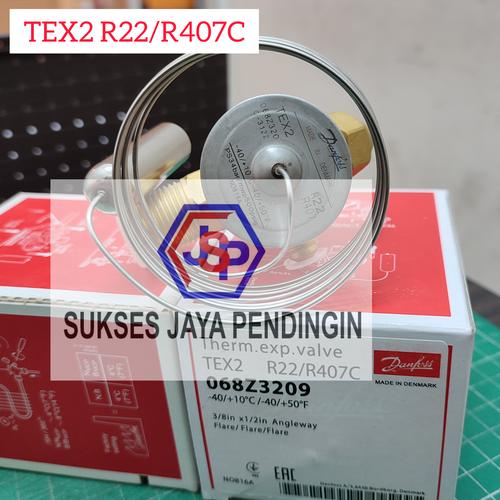 Jual Expansion Valve Danfoss TEX2 R22/R407C - Jakarta Barat - Sukses ...