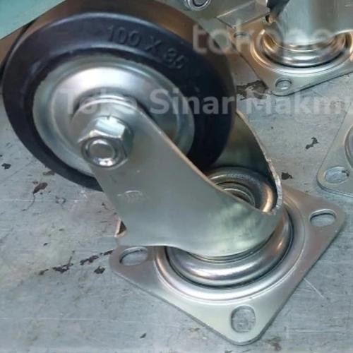 Jual RODA KARET EDLY SJ 100 UKURAN 4 inch putar / roda edly ukuran 4 ...