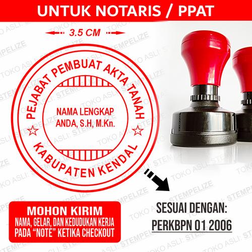 Jual Stempel PPAT / NOTARIS Sesuai Aturan Permen - Stempel PPAT - Kab ...