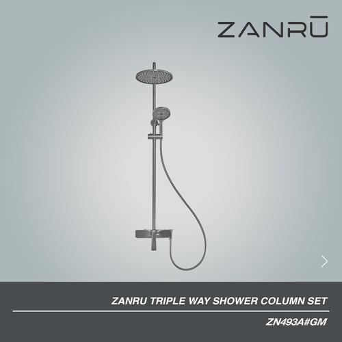 Promo ZANRU Single Lever Shower Column Set ZN493A | Shower Column ...