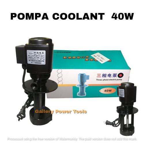 Jual Pompa Coolant Pendingin 40W 3 Phase Coolant Pump Mesin Bubut (Lathe Machine) 40 watt 3PHASE ...