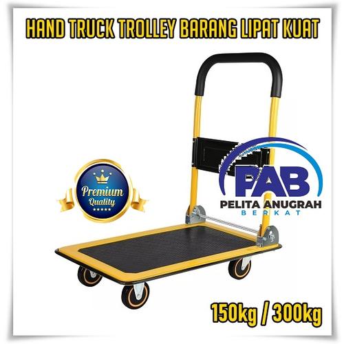 Jual Trolley Barang Lipat 150kg / Hand Truck Kuat / Troli Angkut Dorong ...