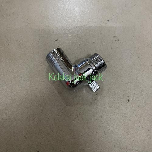 Jual STOP KRAN MINI CEBOL MODEL ELBOW DRAT LUAR LUAR 1/2 INCH KUNINGAN ...
