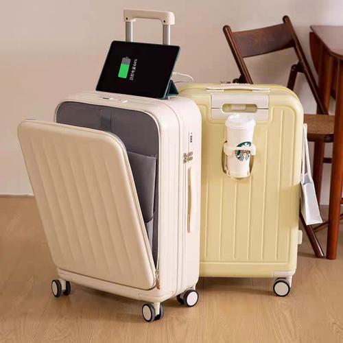 Promo Laoshidaishu Koper 2 in 1 Koper kabin Laptop USB koper 20''24 ...