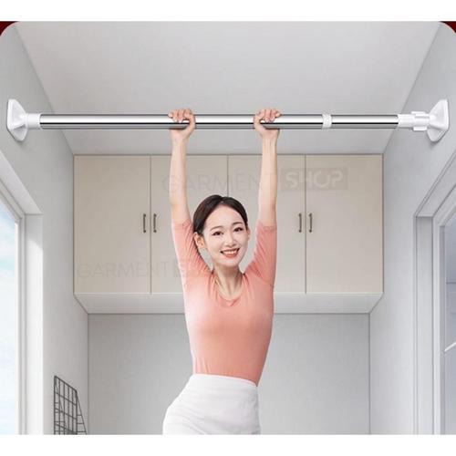 Jual TIANG FLEKSIBEL 110CM-200CM TANPA PAKU /TIANG JEMURAN/tiang KAMAR MANDI/TIANG PIPA TONGKAT ...