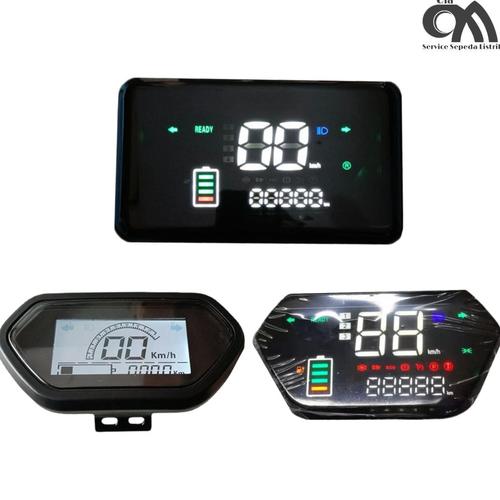 Jual BEST Indicator Display 48V-72V Motor Listrik & Sepeda Listrik ...