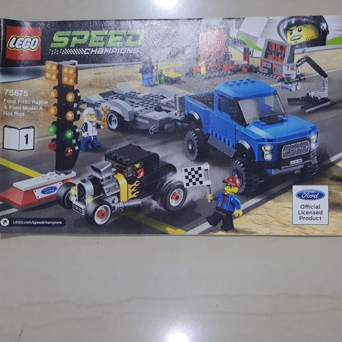 Jual LEGO Speed Champions 75875 | Ford F-150 Raptor & Ford Model A Hot ...