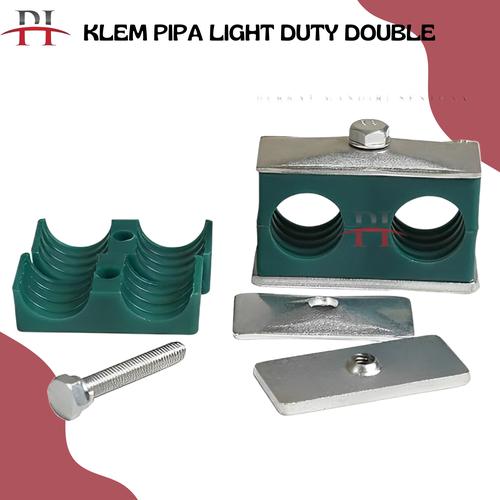 Jual KLEM PIPA LIGHT DUTY DOUBLE MODEL STAUFF / CLAMP HYDRAULIC TUBING ...