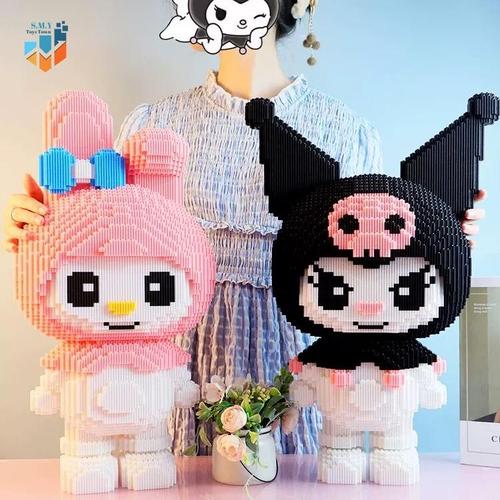 Jual Smy Nano Blocks Sanrio Big Series 3D Model Jumbo Melody Kuromi ...