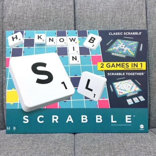 Jual Scrabble 2 Games In 1 Classic Scrabble and Scrabble Together ...