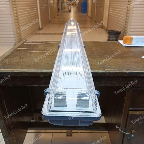 Jual Kap Lampu WaterProof Uk 1x36/1x16watt Philips LED/1x18watt LED ...