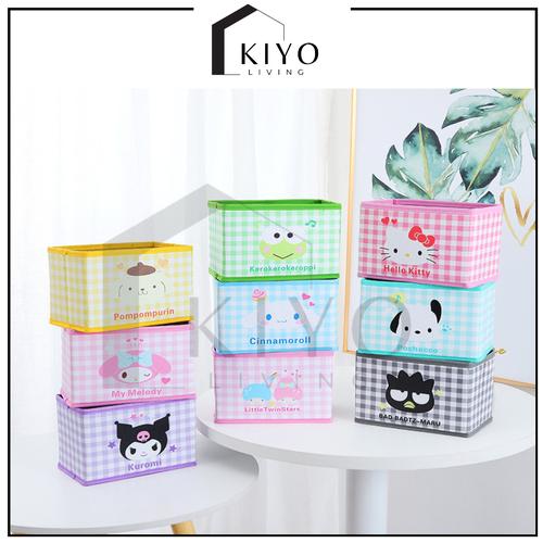 Jual KIYO Storage Box Kotak Organizer Lipat Sanrio Kuromi Melody ...