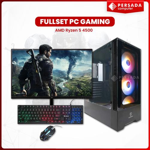 Jual FullSet PC Gaming AMD Ryzen 5 4500 I 16GB I GTX 1650 4GB I SSD I ...