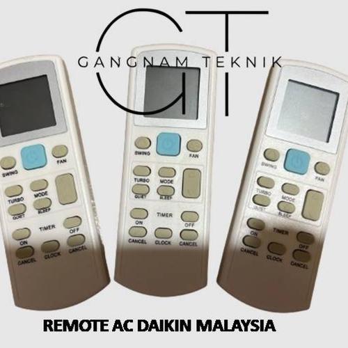 Jual REMOTE AC DAIKIN MALAYSIA TIPE FTV ORIGINAL 100 PERSEN BARU - Kota ...