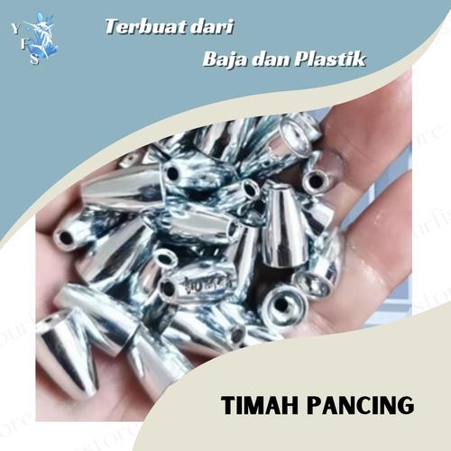 Jual Timah/Timbel Pancing Plastik Isi 5pcs -Timbel Pemberat Pelampung ...