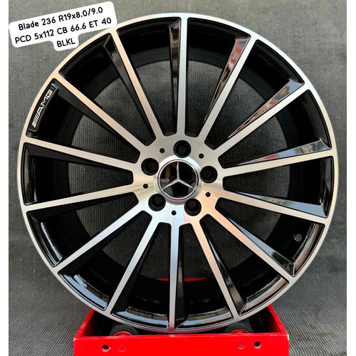 Promo Velg Mobil Model AMG Blade PCD 5x112 - BLADE 236 R19, PASANG BENGKEL Cicil 0% 3x - Jakarta ...