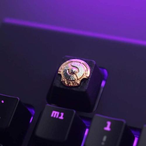 Jual 3D Metal Aluminium Keycap Dota 2 Shield of Aegis Mechanical ...