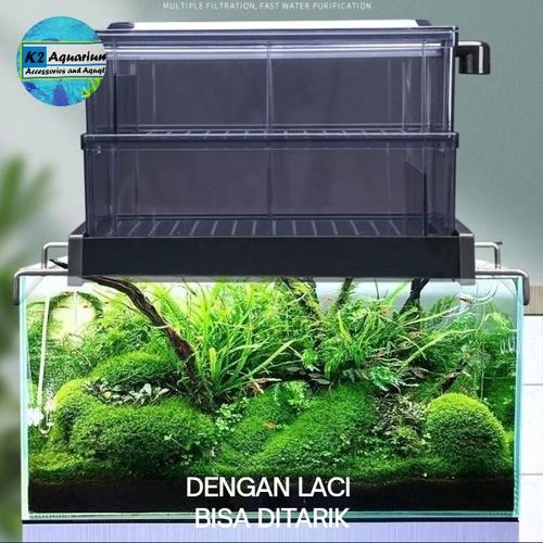Jual SOBO FA 30 BOX TOP FILTER 30-50CM TRICKLE AQUARIUM ATAS 2 SUSUN ...