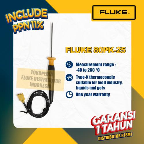Jual FLUKE 80PK-25 SureGripTM Piercing Temperature Probe - Jakarta ...