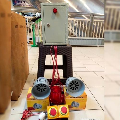 Jual Sirine Fire Alarm/Bell Pabrik Double Sirine & Tombol By Ms.290 ...