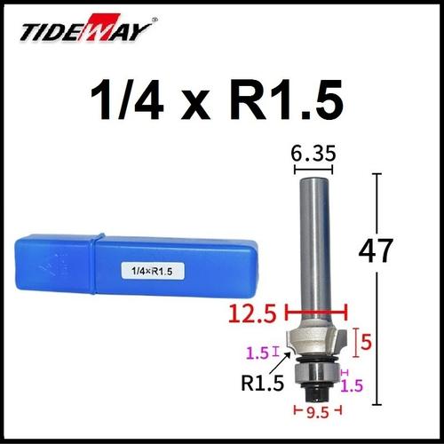 Jual Mata Profil Mata Router Edging Round Over R1 R1.5 R2 untuk ...