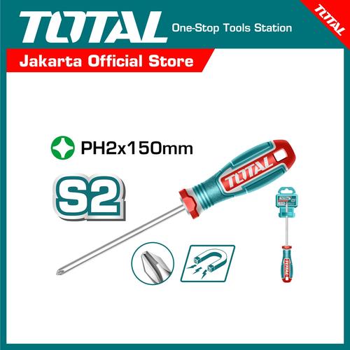 Promo TOTAL Phillips screwdriver TSDPH2150 obeng Phillips - Jakarta ...