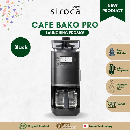 Promo New Siroca Cafe Bako Pro (Fully automatic coffee Maker) - Black - Bako Cicil 0% 3x ...