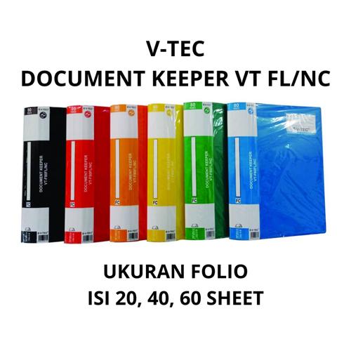 Jual V tec document dokumen keeper folder map VT TRF isi 60 20 lembar - 60 lembar - Kota ...