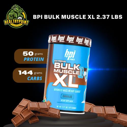 Jual BPI Sports Bulk 2 Lbs Muscle XL Mass Gainer Weight Gain BPOM ...