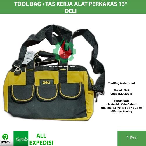 Jual tas kerja alat perkakas 13 inch tool bag DELI - Kota Cilegon ...