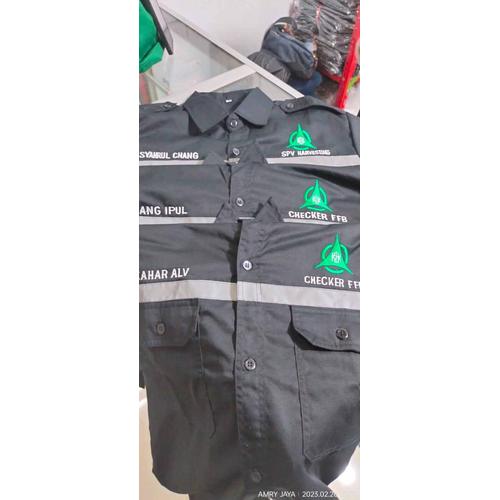 Jual wearpack//katelpack//kemeja kerja k3//seragam safety//seragam ...