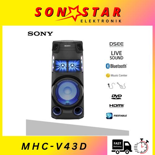 Jual SONY MHC-V43D high Power Audio System Bluetooth Speaker Karaoke ...